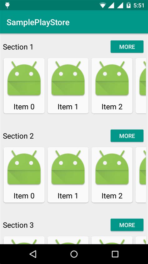 how to test nested recyclerview recyclerview inside recyclerview