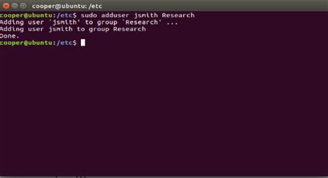 authenticating and adding users in linux