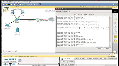 configurando protocolo rip no roteador cisco com debug e passive