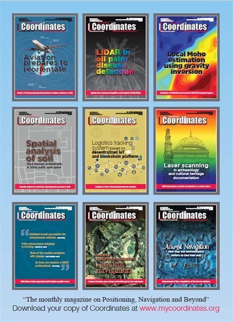 Coordinates A Resource On Positioning Navigation And Beyond