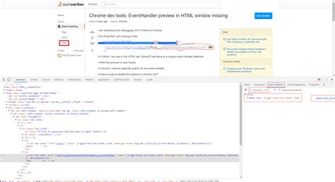 how to view events fired on an element in chrome devtools itcodar