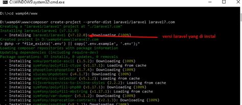 step by step tutorial laravel lengkap cara membuat