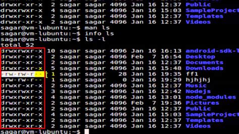 how to check permissions of file in ubuntu youtube