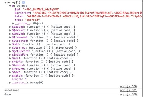 asynchronous access to an array in firebase microeducate