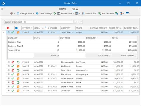 ribbon bars and menus winforms controls devexpress documentation