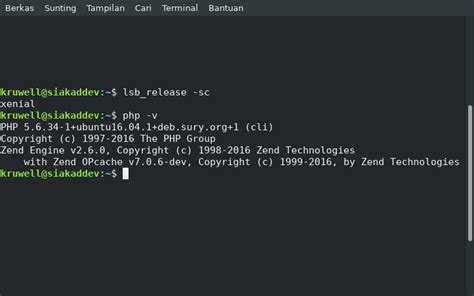 install php 5 6 di linux ubuntu 16 04 lts tutup kurung
