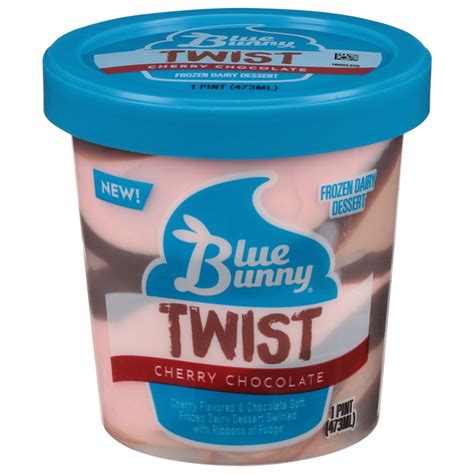 Save On Blue Bunny Twist Frozen Dairy Dessert Cherry Chocolate Order
