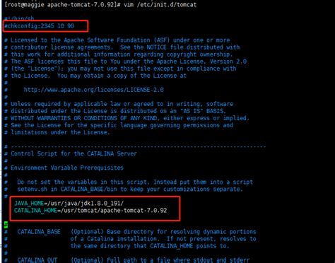 linux下安裝tomcat——service tomcat does not support chkconfig 程式人生