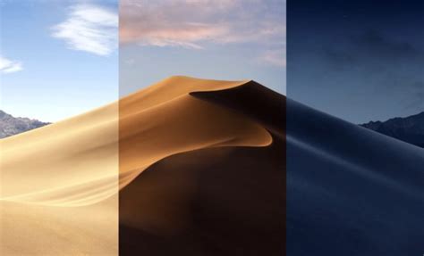 how to enable dynamic desktops in macos mojave
