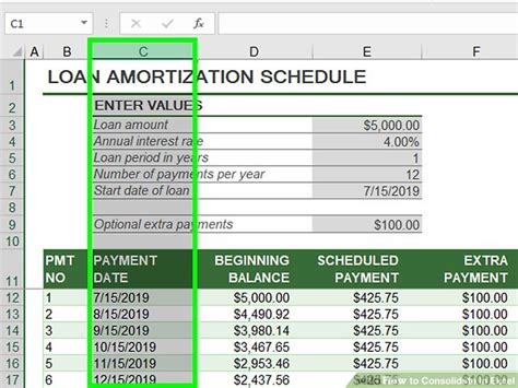 how to consolidate in excel 13 steps with pictures