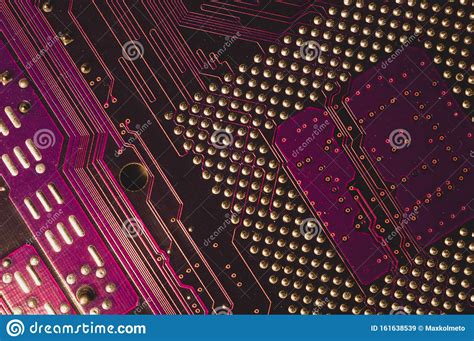 processor pins macro computer motherboard close up cpu pins on a