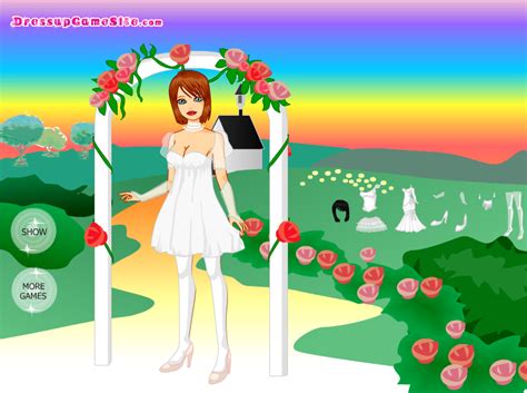 Wedding Dress Up Play Online On Flash Museum 🕹️