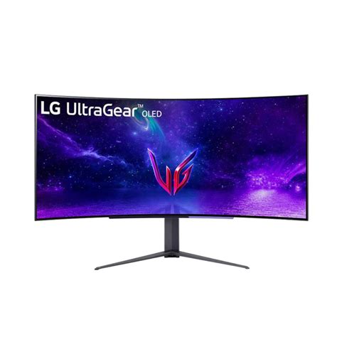 Lg 45” Ultragear Oled Curved Gaming Monitor 45gr95qe B Wqhd 240hz