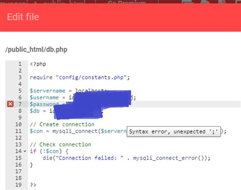 php database password without special characters problem in