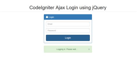 creating a codeiniter app using jquery ajax free source code projects