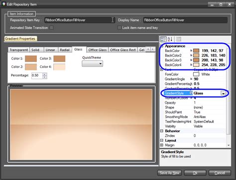 styling radribbonbar themes telerik ui for winforms