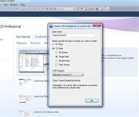 workflow custom activity could not load file or assembly laserfiche