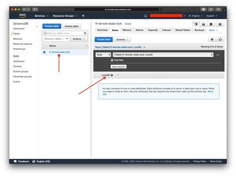 how to configure terraform aws backend with s3 and dynamodb table