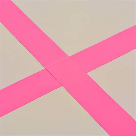 Aufblasbare Gymnastikmatte Mit Pumpe 300×100×10 Cm Pvc Rosa Weles