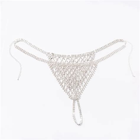 New Design Fashion Geometric Full Diamonds Shiny Bling Underwear Bra