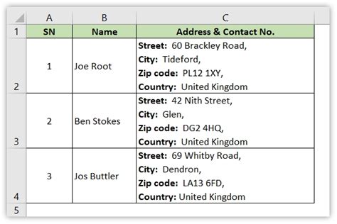 how to add second line in excel cell excelwrap