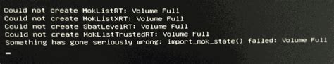 Fix Error Something Has Gone Seriously Wrong Import Mok State
