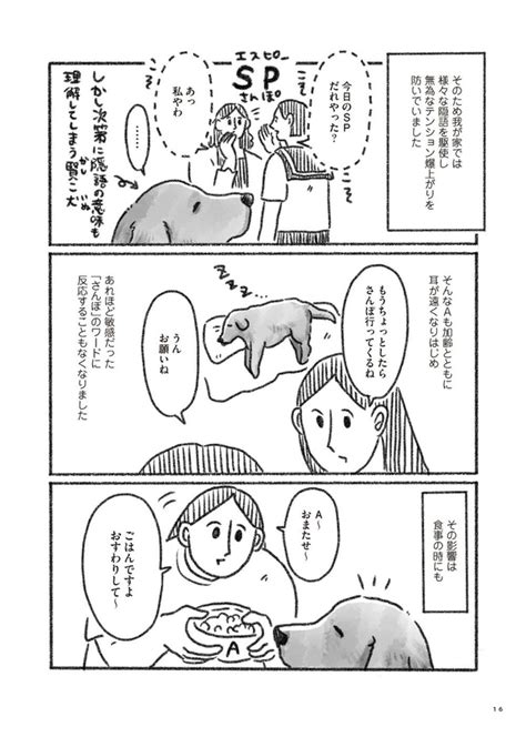 【画像】16歳の老犬「先が短い」と聞き、介護をするため仕事を辞めて実家へ 制作は「もういないということを受容するための大切な作業だった」【著者