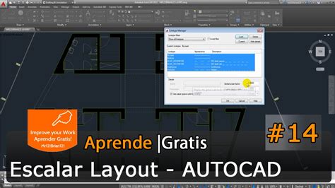 autocad 2015 tutorial basico starter 14 escalar lineas en layout