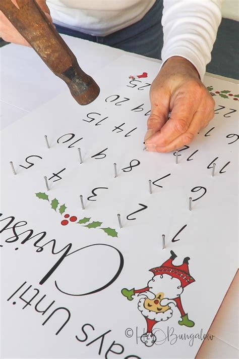 how to make a diy christmas advent calendar h2obungalow