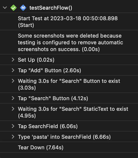 activities and attachments in the xctest framework swift with majid