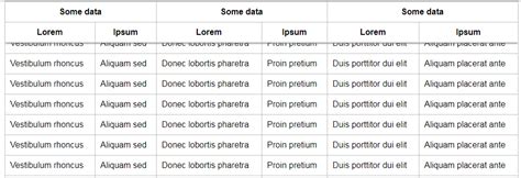 html table header column decoration ideas for thanksgiving