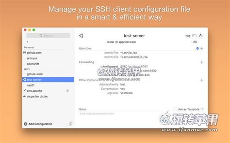 ssh config client