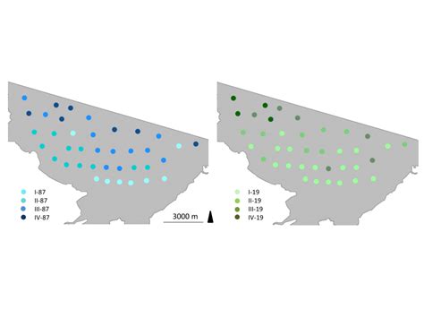Spatial Distribution Of Benthic Assemblages Identified With