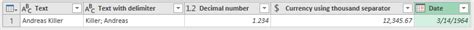 power query how to import a csv file that does not match your locale