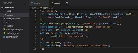 using typescript to build nodejs and express application codewithazzan