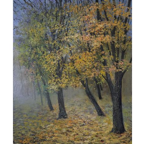 Купить картину Осенний вальс в Москве от художника Абжинов Эдуард