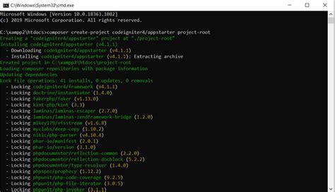how to install codeigniter 4 codeigniter 4 install with