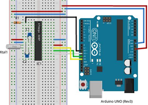 programming atmega328p with explained mini 328p all about circuits