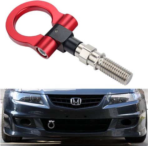 Automotive Universal Silver Jdm Style Alumium Alloy Racing Car Rear Tow