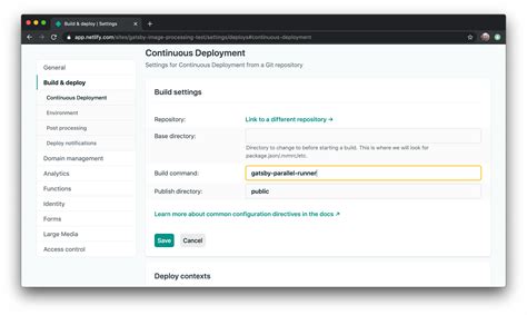 improve gatsby build speeds with parallel image processing