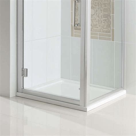 Eastbrook Volente Square Shower Tray 900mm X 900mm Stone Resin