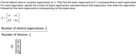 [solved] Find All Distinct Real Or Complex Eigenvalues