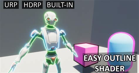 easy outline shader vfx shaders unity asset store