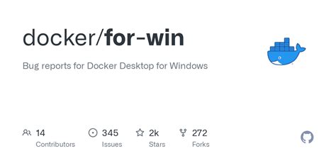 issues · docker for win · github