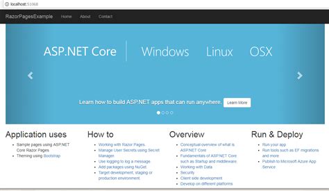 getting started with razor pages in asp core 2 0 mukesh kumar