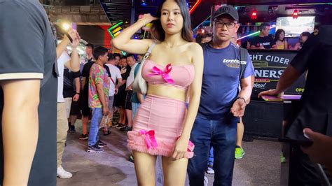 Thailand Bangkok Nightlife Street Scenes Soi 4 Nana Roof Top Pool