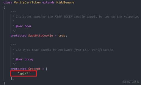 laravel api csrf token mismatch 51cto博客 csrf token