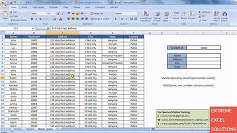 excel vlookup hlookup and match index online excel training min hot