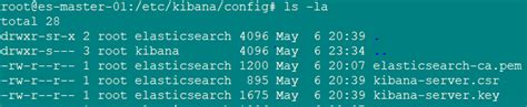 error enoent no such file or directory open config kibana server