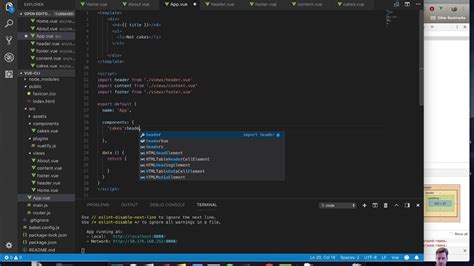 vuejs cli basics level 3 12 nested components youtube